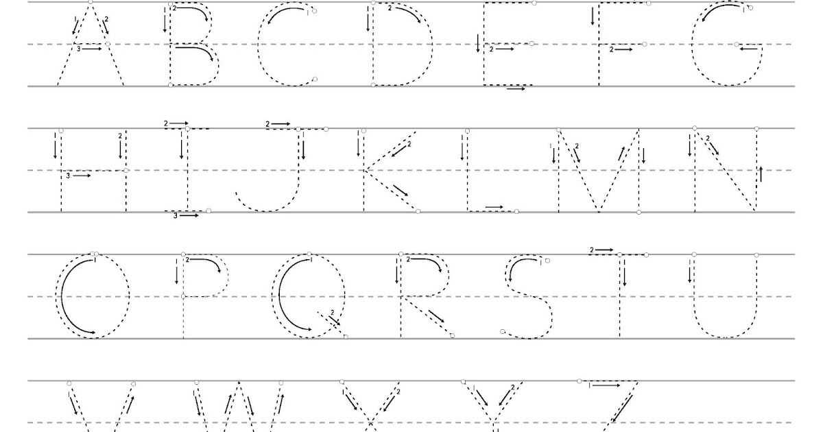 Mrs. Fullmer's Kinders: Alphabet Tracing Cards