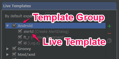 灯火: Android Studio : Live Template の使い方（追加方法、変数の設定方法）