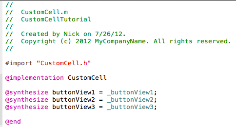 How to Use a Custom UITableViewCell. | programming ios