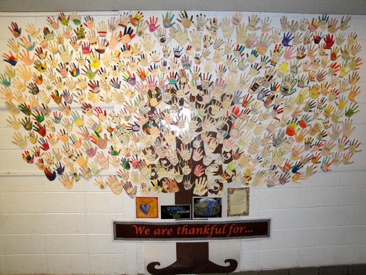 Lines from the Art Room: The Gratitude Tree