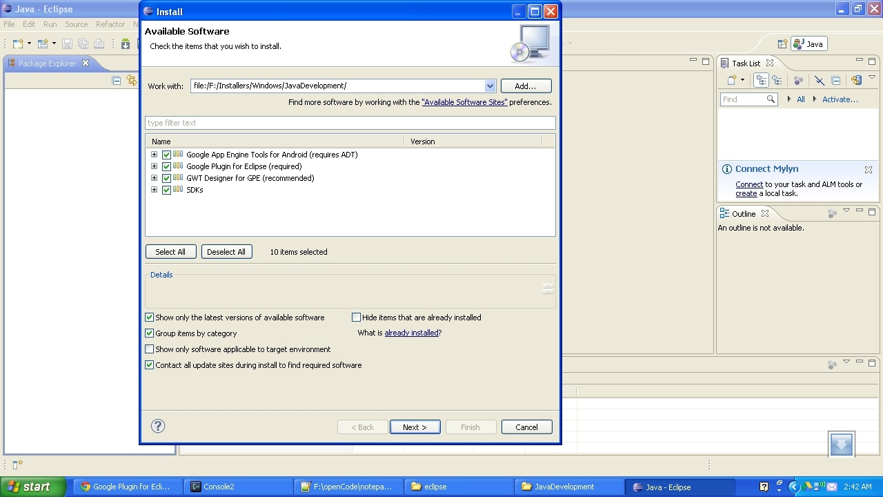 OI Sync: How build and run CloudSync App Engine Connected Android Project