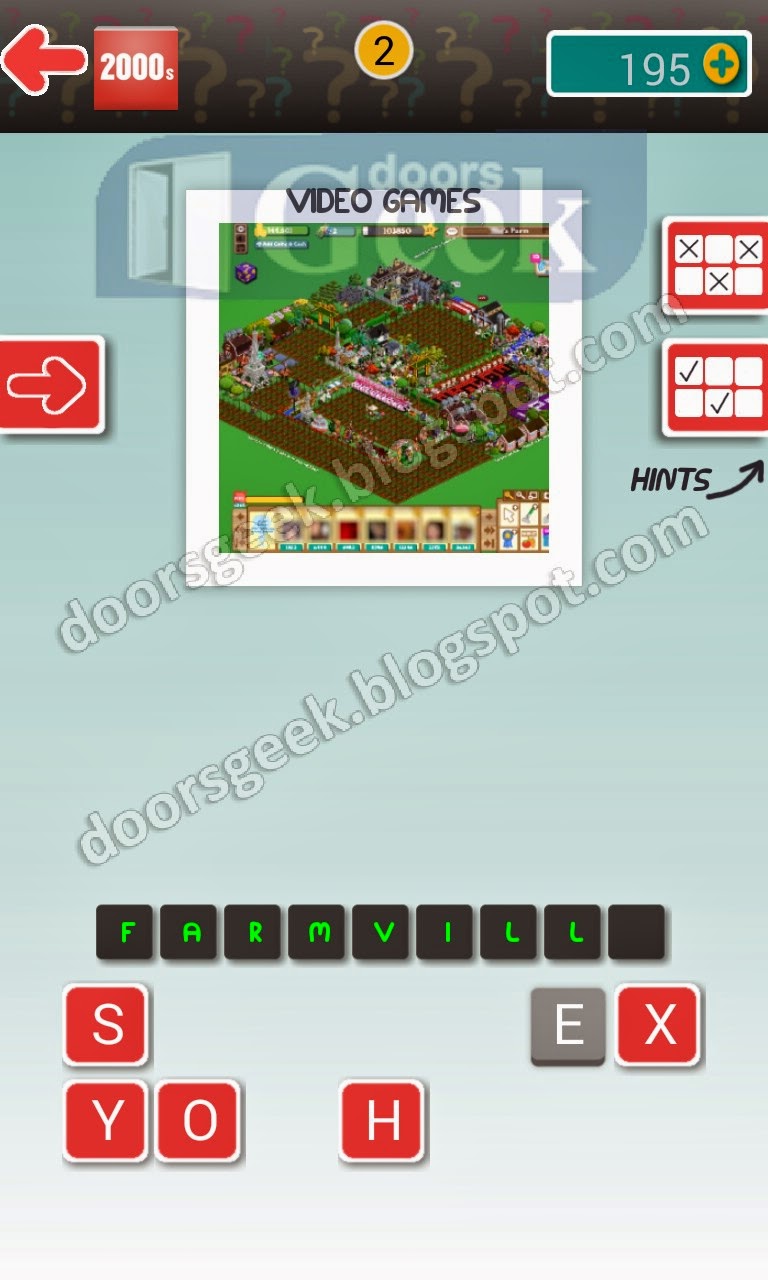 Guess The 2000s - Level 1-2 ~ Doors Geek