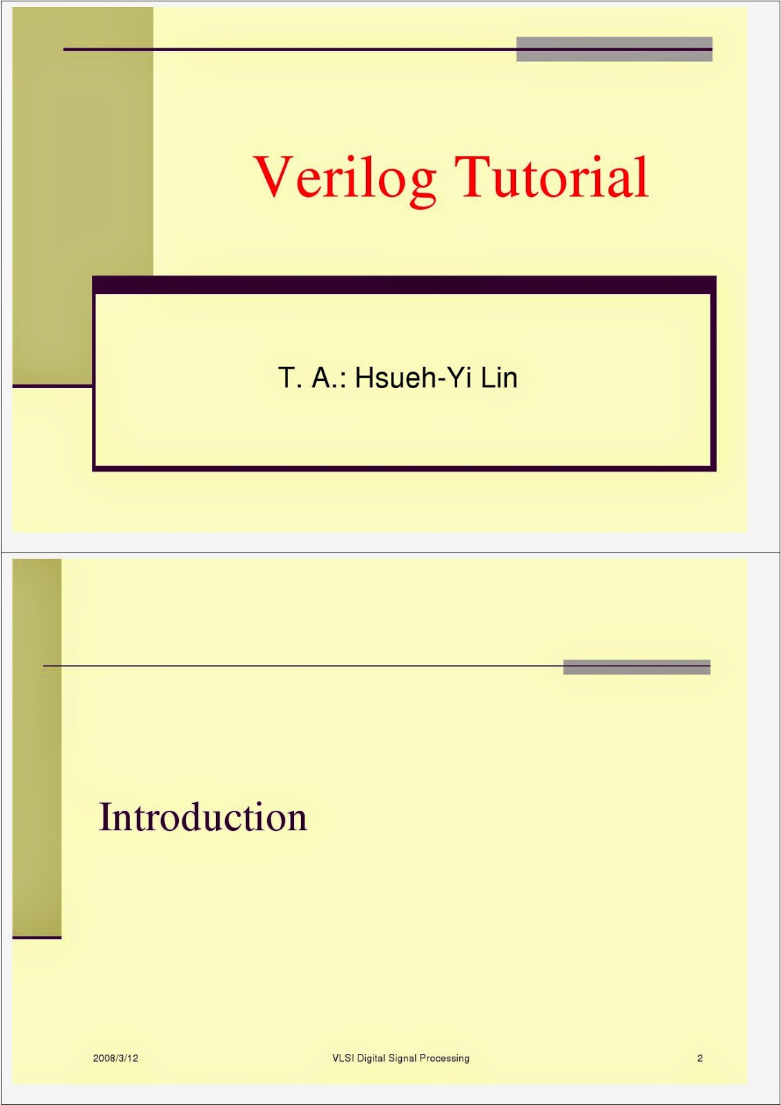 alex9ufo 聰明人求知心切: Verilog Tutorial