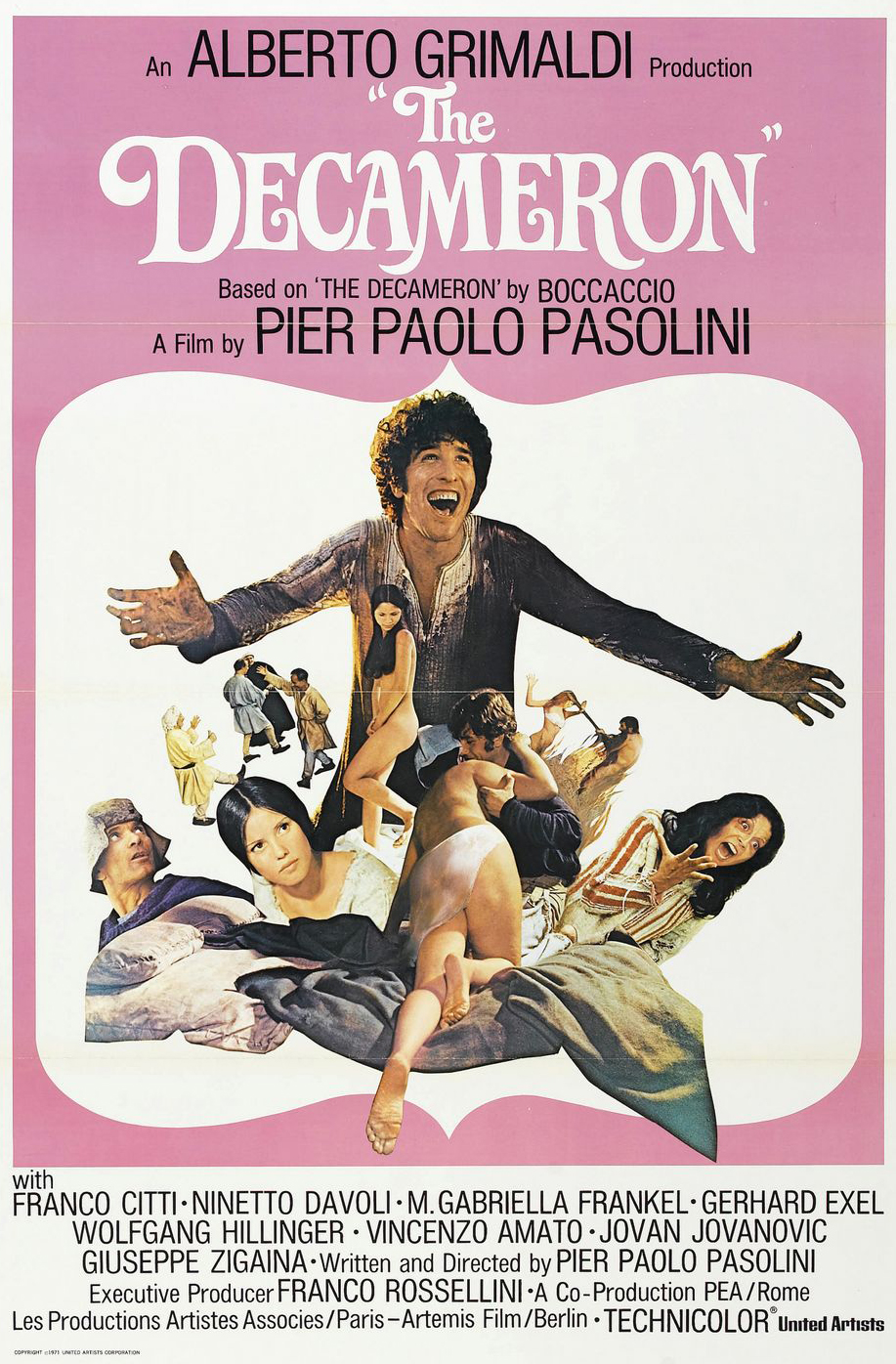 Cineteca Universal: El Decamerón (Il Decameron) Pier Paolo Pasolini 1971