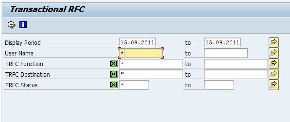 SAP Basis Tutorials: How to check transactional RFC(tRFC) related errors?