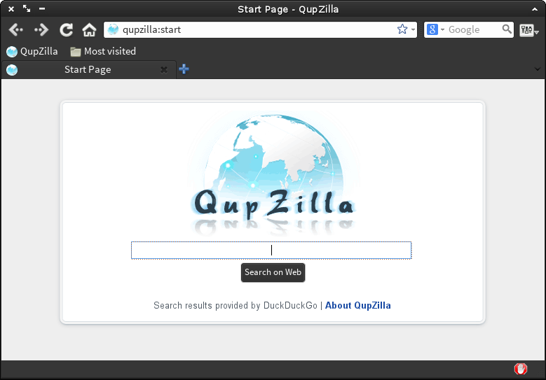 Probando QupZilla