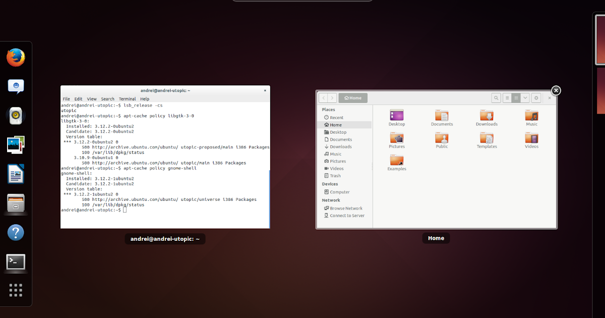 GNOME Shell 3.12 and GTK+ 3.12 Available In The Ubuntu 14.10 Utopic Unicorn Repositories ~ Web ...