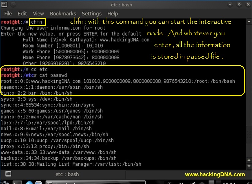HackingDNA: Learn Help Utilities Command On Backtrack 5