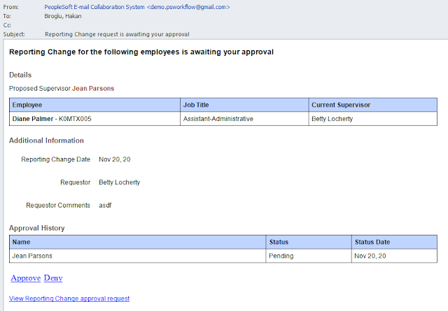 Hakan Biroglu: Enabling HTML Email Approvals for HCM