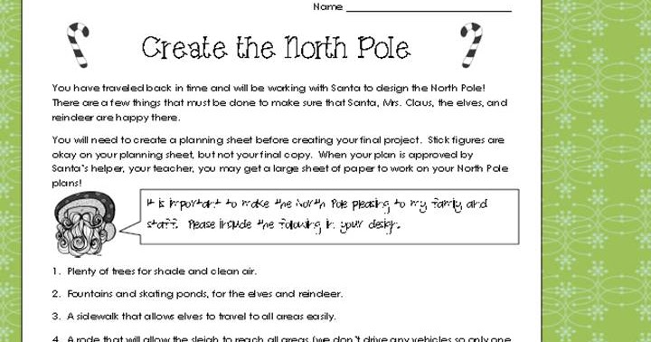 Simply Centers: Design the North Pole