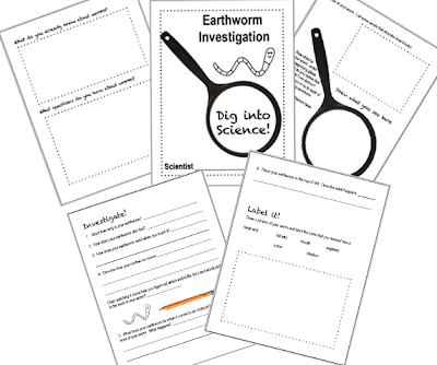 Learning About Earthworms FREE Printables and Science Experiments