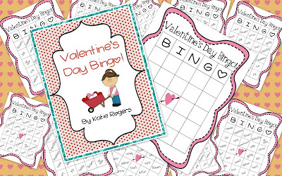 Stilettos and Birkenstocks in Second Grade: Valentine's Day Bingo!