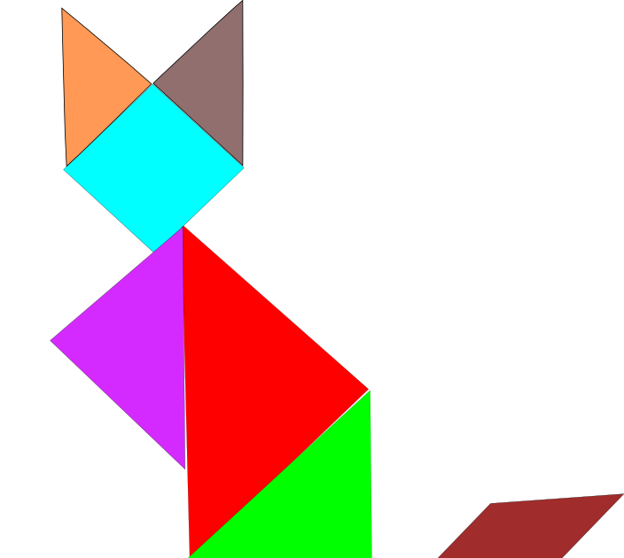 infonaranjajavier: gato tangram