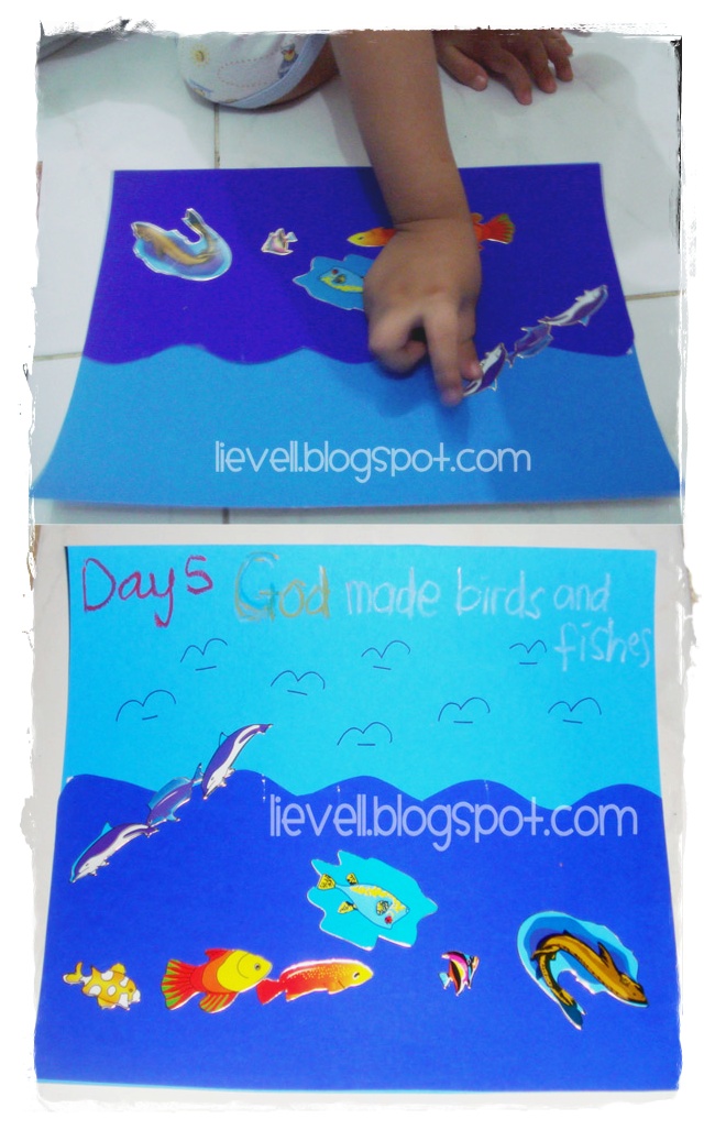 Simply-hood: God's Creation : Day 5 - Birds and Fishes