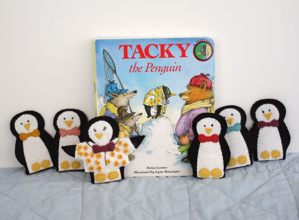 Pieces by Polly: Tacky the Penguin - Read Along with Craftiness is Not ...