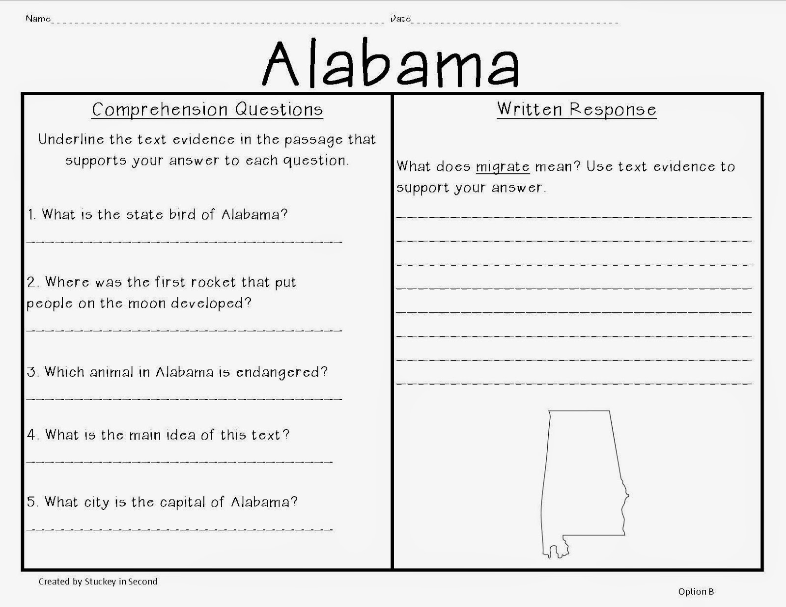 Stuckey in Second: Fifty States..Please Review!