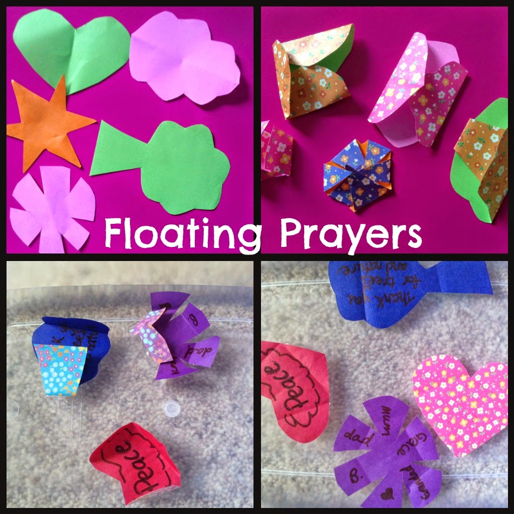 Flame: Creative Children's Ministry: Floating Prayers Flame: Creative Children's Ministry: Floating Prayers