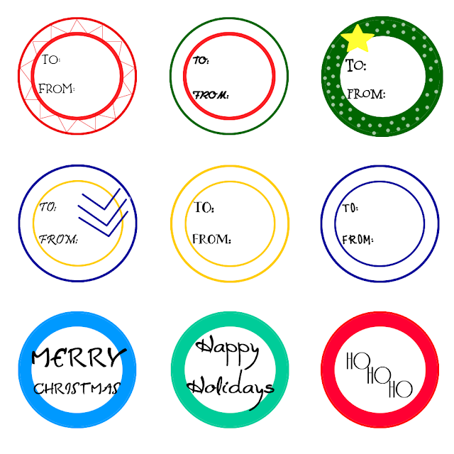 20 Days of Christmas: Christmas Gift Tags Freebie! - Lizzandco_