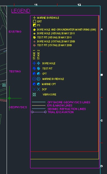 Creating and Managing Legends in Autocad – A Great Simple Solution | Cee Three Dee
