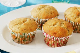 Sour Cream-Banana Muffins