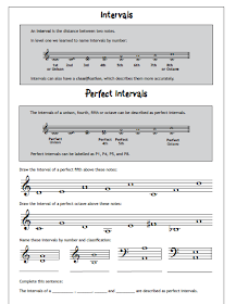 Middle School Band Maven: Music Theory Worksheets (free)