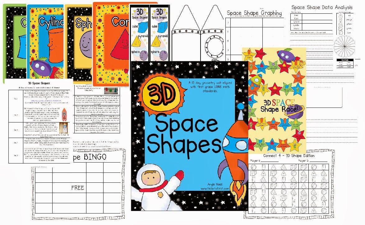 Fall Into First: 3D Space Shapes