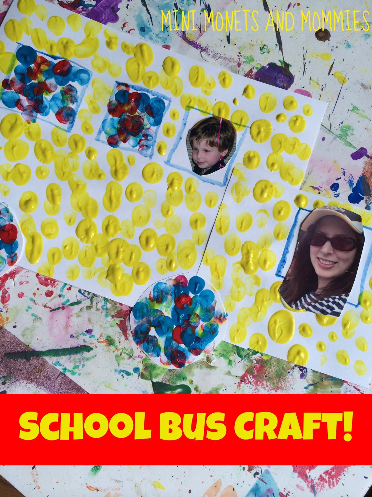 Mini Monets and Mommies: Back to School Parent-Child Art Activity