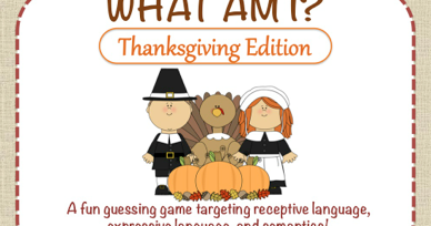 What am I? Thanksgiving Edition {A Describing Game} | The Queen's Speech