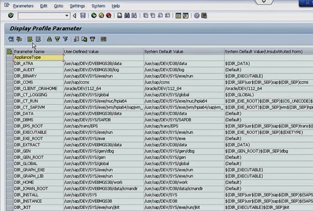 SAP Basis For Beginner: How to view system parameter with SE38