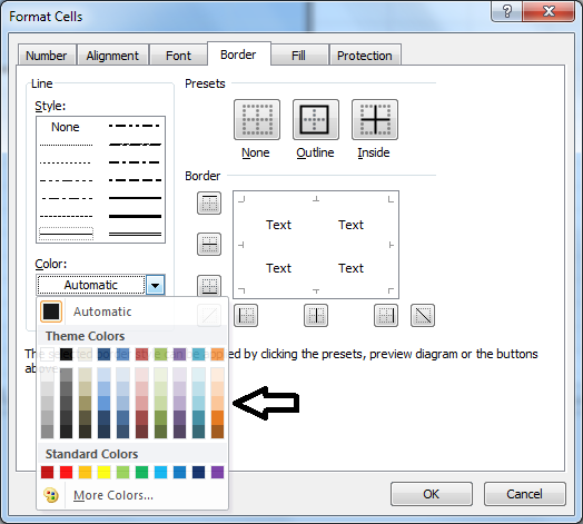 Apply Borders To Cells ~ Microsoft Office Support Apply Borders To Cells ~ Microsoft Office Support