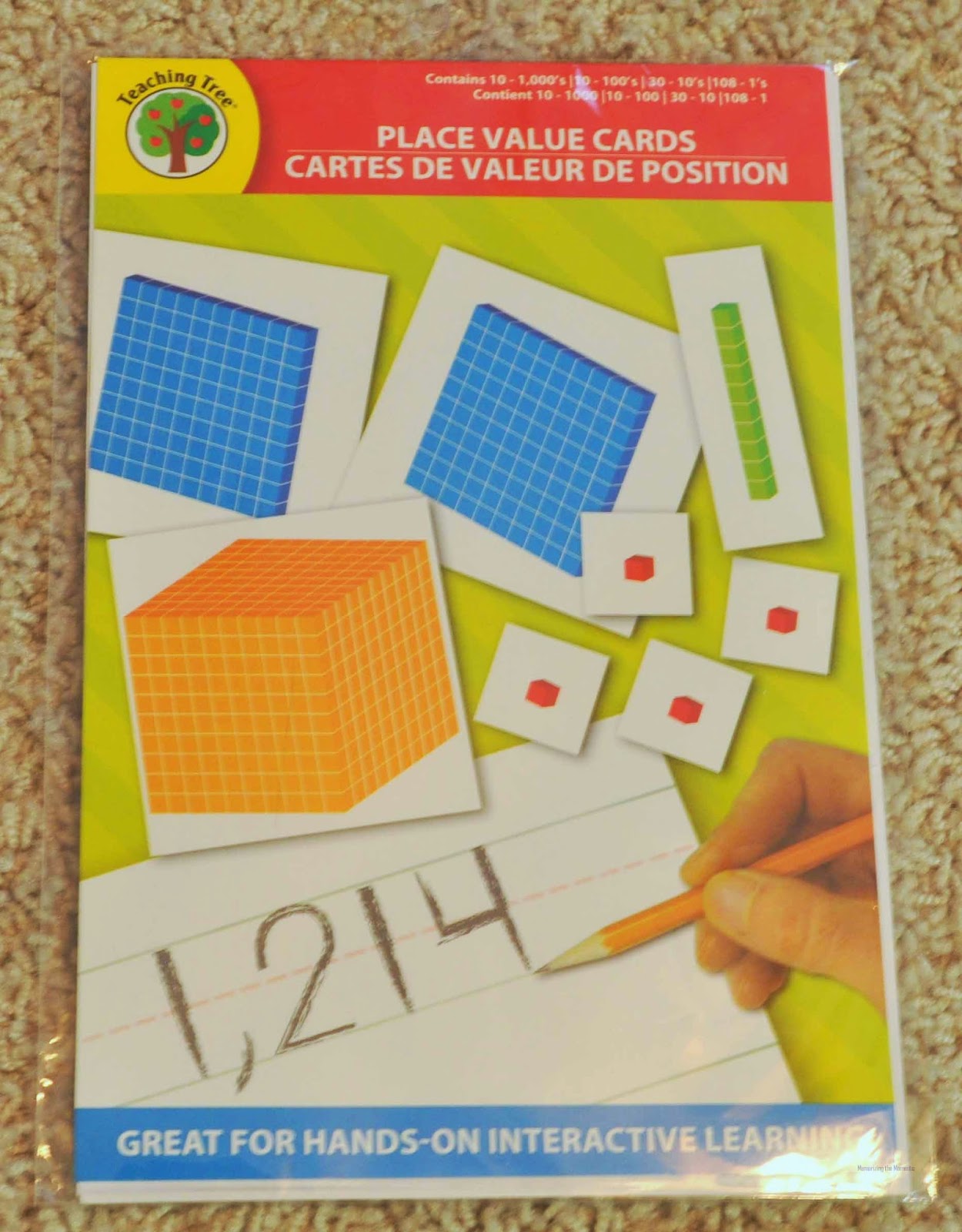 Memorizing the Moments: Free Base Ten Mat for Dollar Store Place Value ...