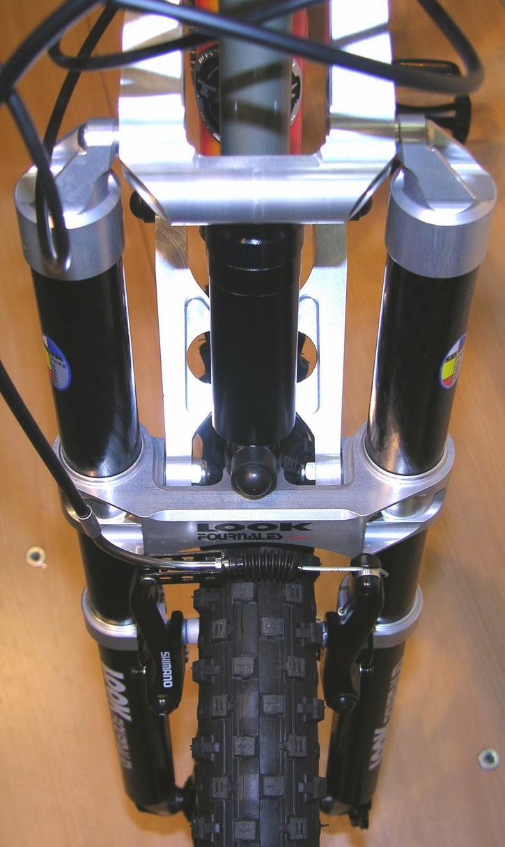 Bicycle picture blog: Look Fournales suspension fork Bicycle picture blog: Look Fournales suspension fork