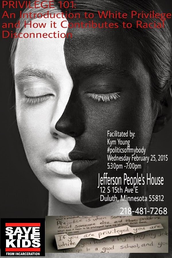 All One Tribe: PRIVILEGE 101: An Introduction to White Privilege and ...