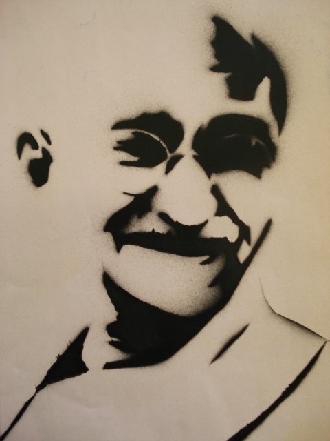 a faithful attempt: Stencil Portraits