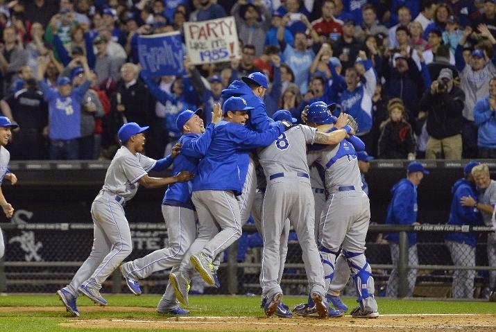 캔자스시티, 와일드카드 획득 & 세레머니.swf : MLBPARK