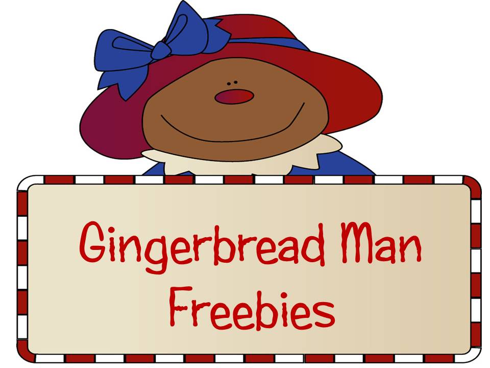 Gingerbread Man Freebies Galore - Classroom Freebies