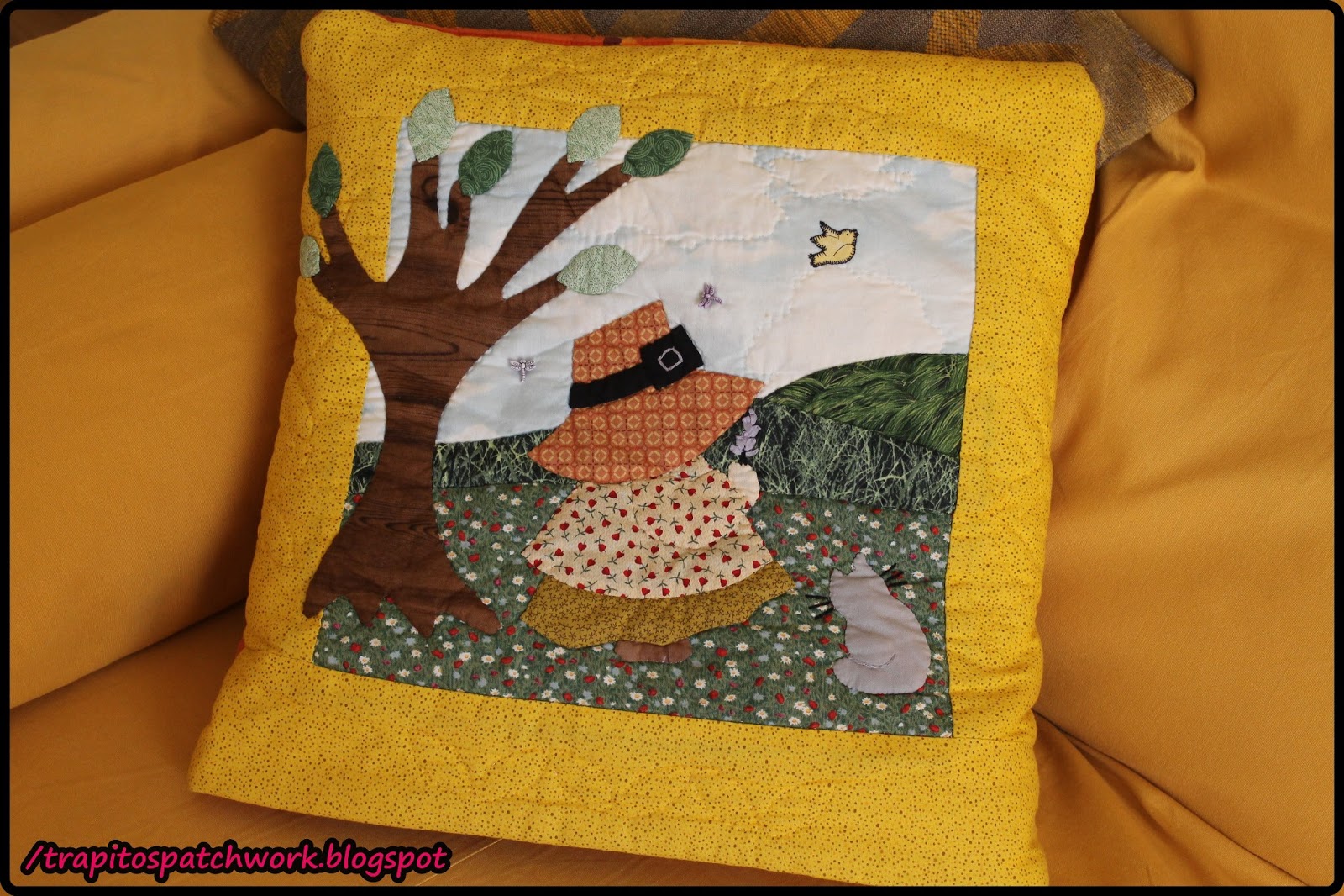 Imagen de cojines de patchwork - Imagui