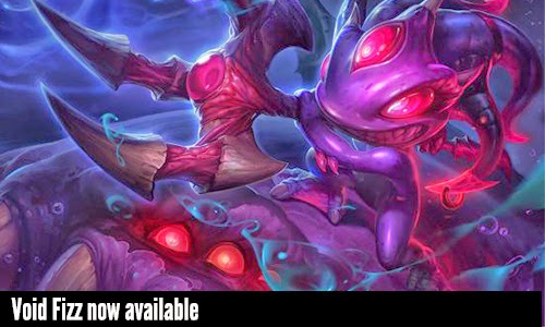 AFK@BOT: Void Fizz loves to play - Void Fizz now available for purchase!