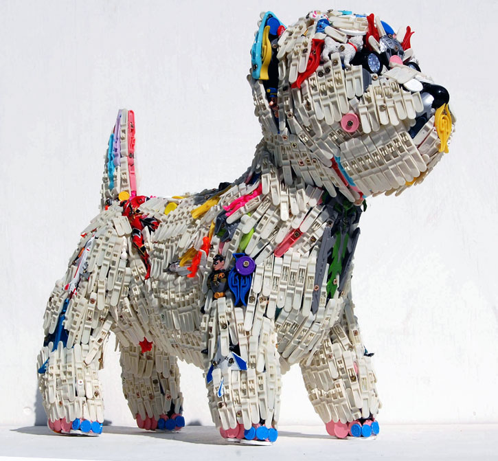 El Arte en La Moda o La Moda en el Arte . . .: Robert Bradford el Artista de los Desechos