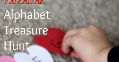 Alphabet Treasure Hunt for Valentine's Day ~ Reading Confetti