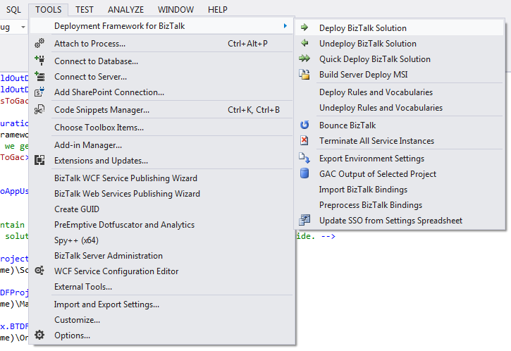 Stephen's jottings on I.T: Setting up Deployment Framework for BizTalk (BTDF) (basic setup for ...