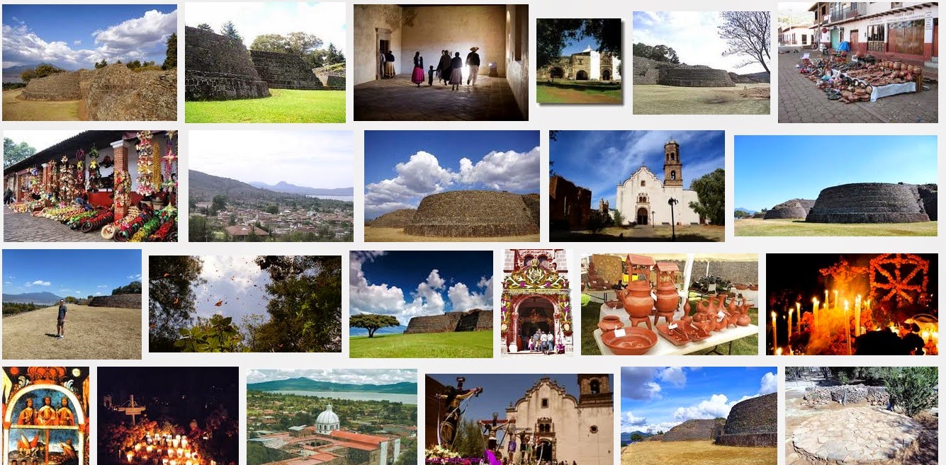 Ecoturismo México: Tzintzuntzan , michoacán Pueblo mágico