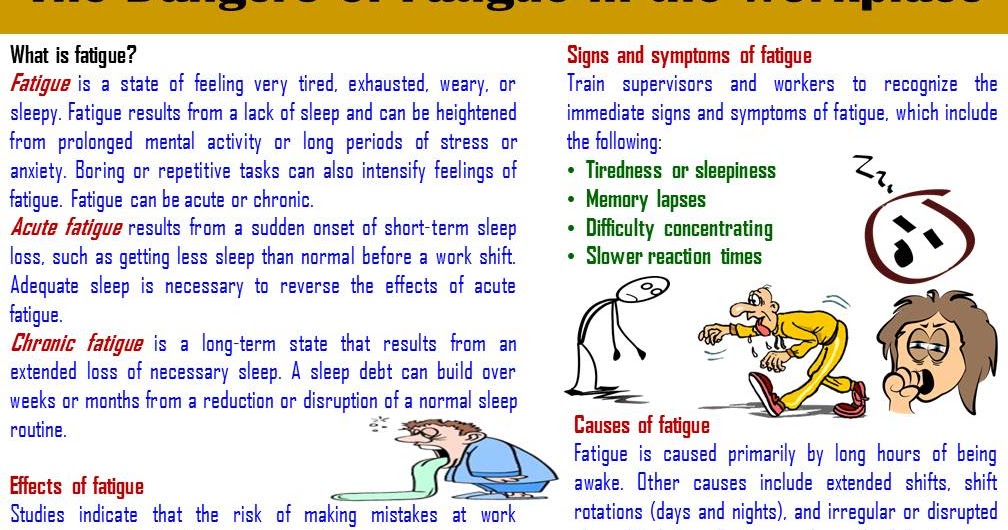 DOSHTI: MANAGING THE RISK OF FATIGUE AT WORK DOSHTI: MANAGING THE RISK OF FATIGUE AT WORK
