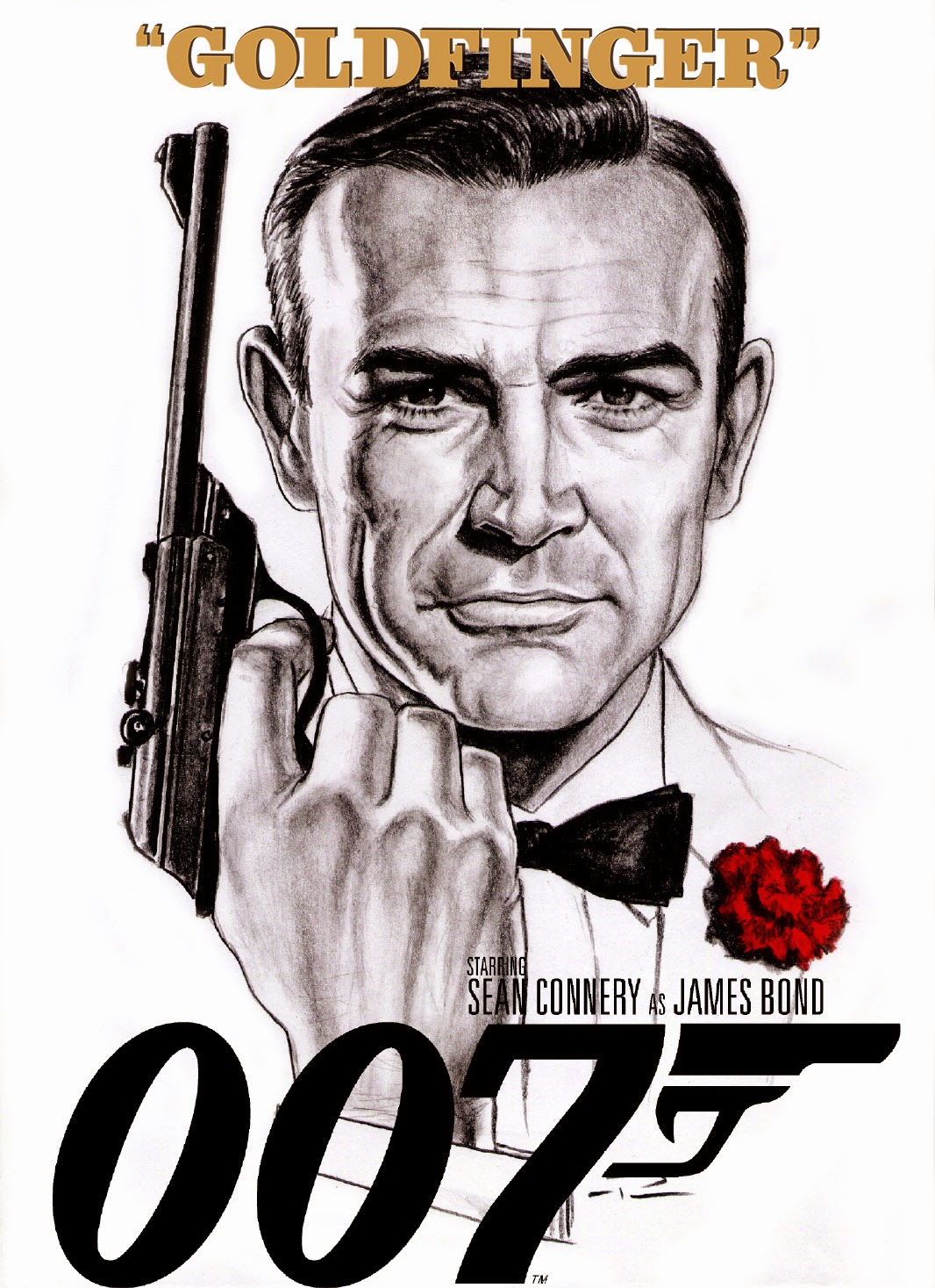 patart: SEAN CONNERY AS JAMES BOND 007 IN GOLDFINGER 50TH ANNIVERSARY patart: SEAN CONNERY AS JAMES BOND 007 IN GOLDFINGER 50TH ANNIVERSARY