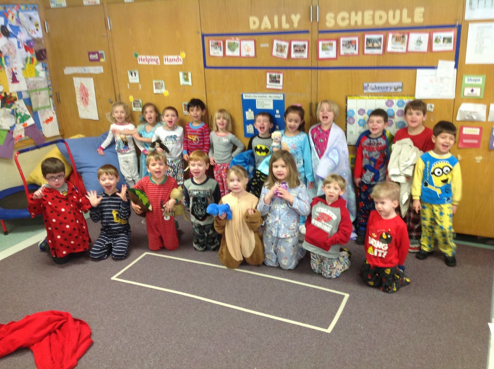 Mrs. Rogers Kindergarten Happenings: Pajama Day Fun