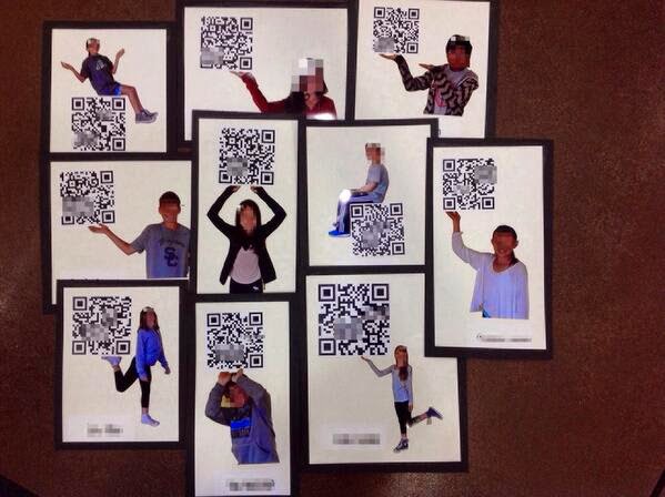 Each One Teach One: A Cute Way to Post QR Codes in the Classroom