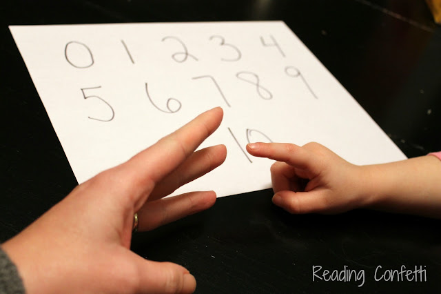 5 Simple Games for Teaching Number Recognition ~ Reading Confetti