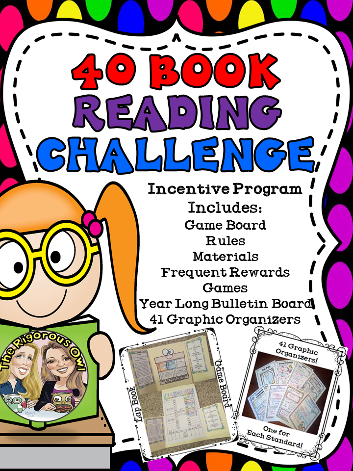Challenging Your Students to Read!!!!! - The Rigorous Owl