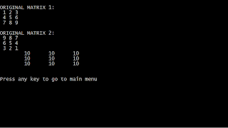 Matrix ( Add, Sub, Multiply ,Transpose ) through a FUNCTIONS. | Ncert C++ Programs