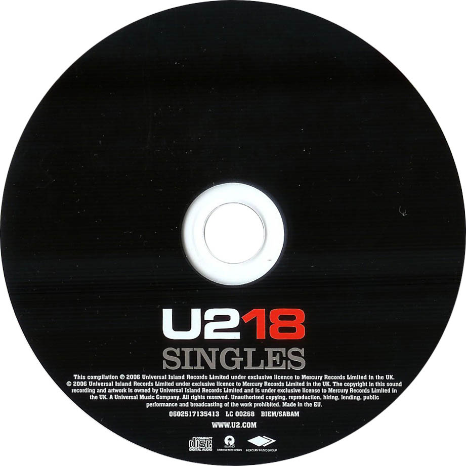 saltez: U2 – 18 Singles